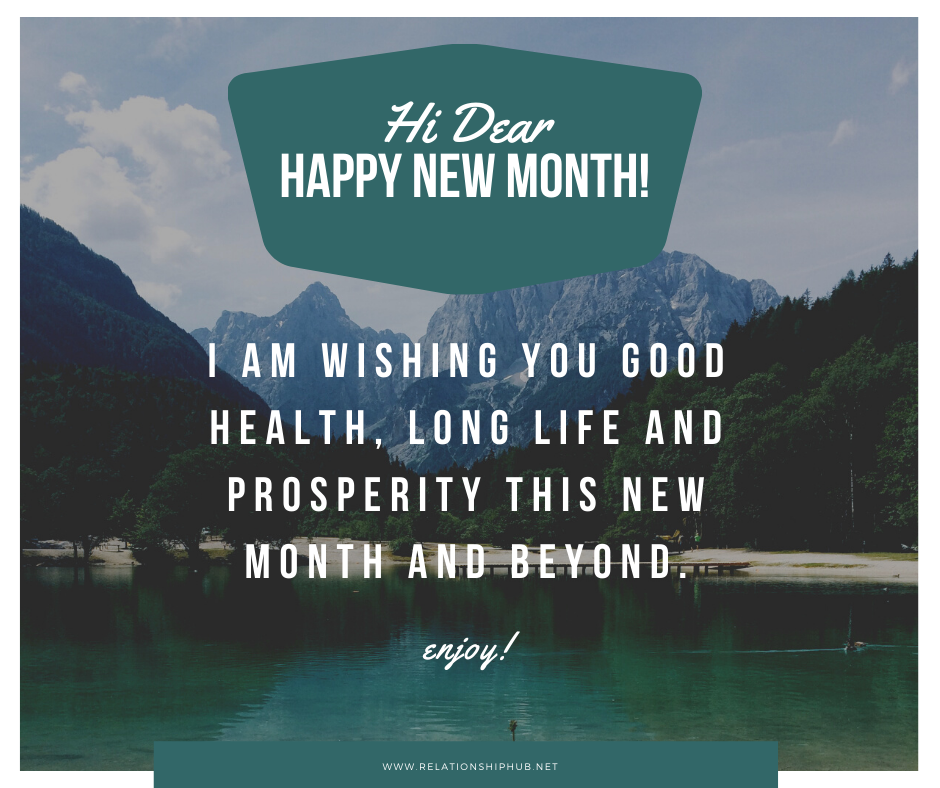 400+ Happy New Month Wishes, Messages, And Greetings For Your Loved ...